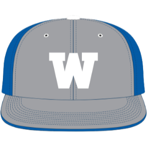 Royal Blue & Grey Hat Designs | Valley Athletics