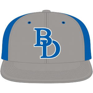 Royal Blue & Grey Hat Designs | Valley Athletics