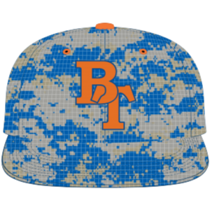 Royal Blue & Orange Hat Designs | Valley Athletics