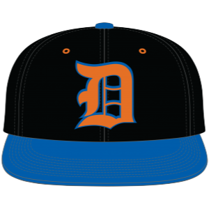 Royal Blue & Orange Hat Designs | Valley Athletics